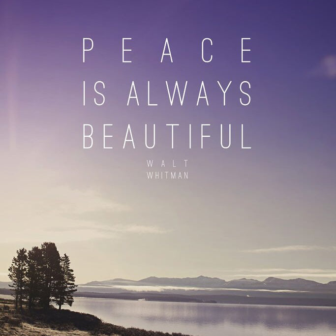 Peace Is Beautiful – DrivenHope